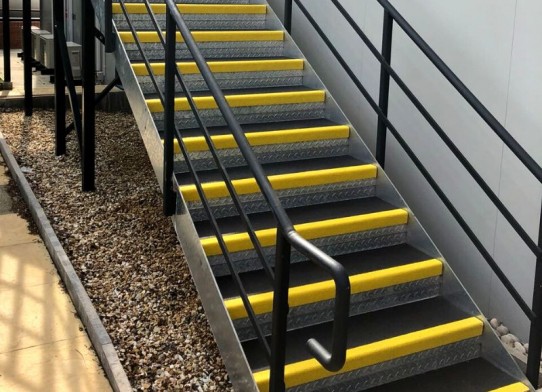 Anti-Slip GRP Stair Tread Covers