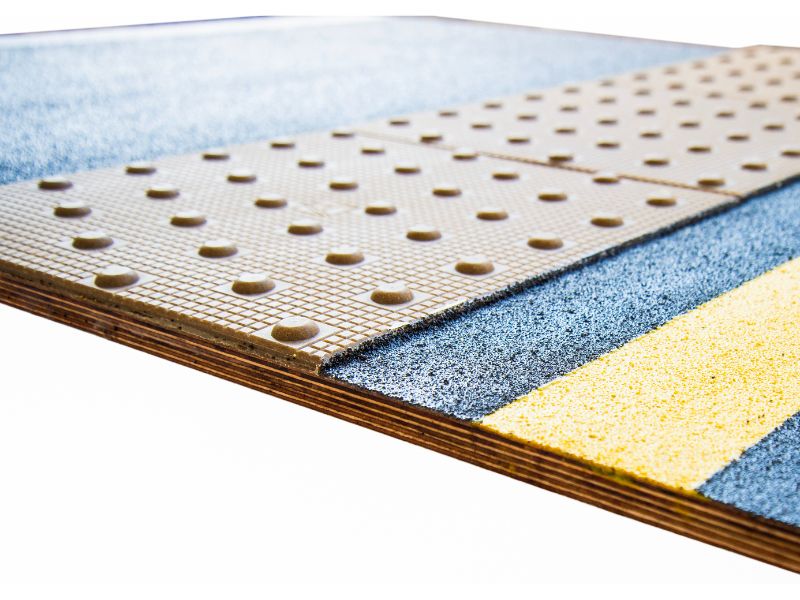 Modular Rail Platform Overlay Boards