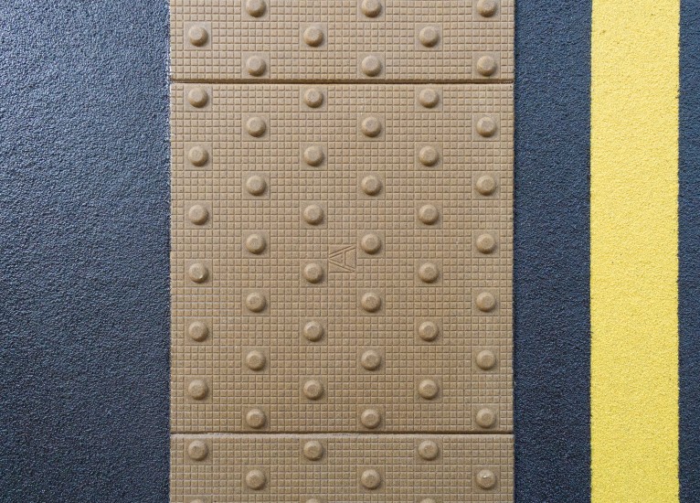 Platform Edge Surface Mounted Paving | Ideal For Railway Platforms | UK ...