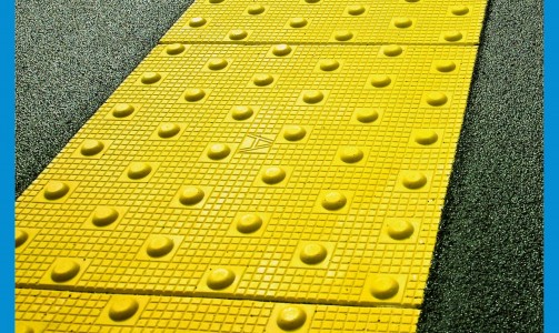 Highway Blister Tactile Surface | Stick Down Tactile Paving