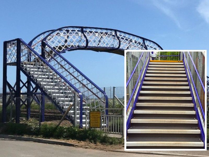 Heavy-Duty GRP Structural Stair Treads