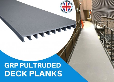 GRP Flooring - SureGrip Anti-Slip Flooring for External Walkways