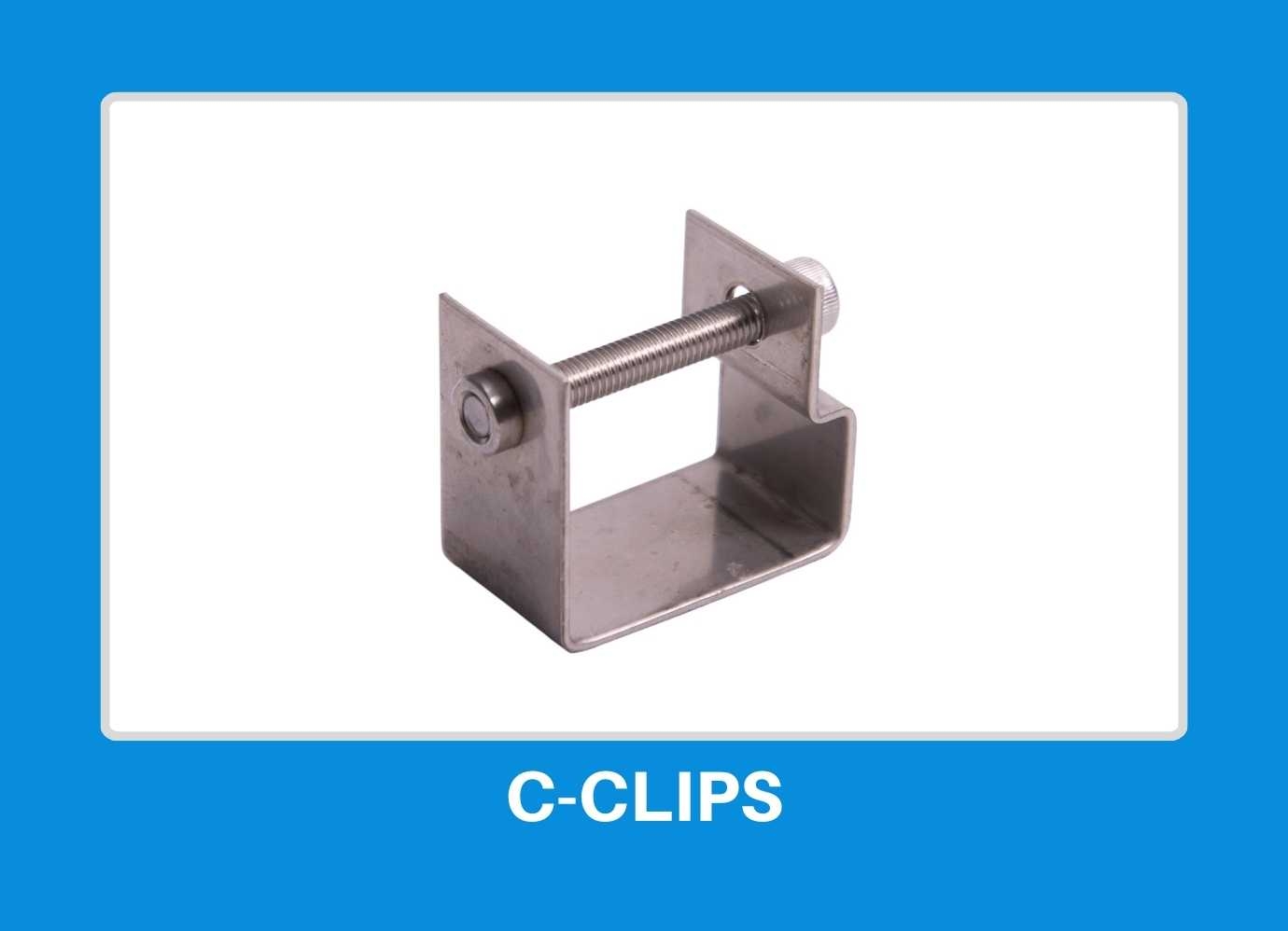 C-Clip Fixings for GRP Grating