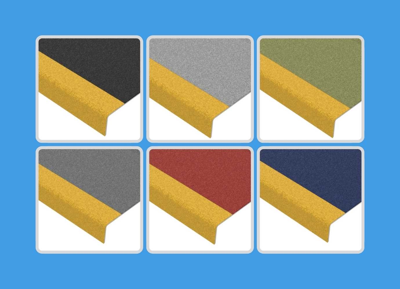 GRP Anti-Slip Stair Tread Covers